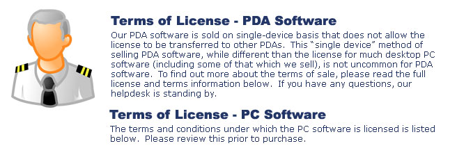 Safelog FAA and JAA Pilot Logbook Software * PDA