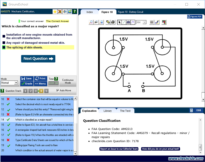 FAA Written Test Preparation for A&P (Airframe and Powerplant)